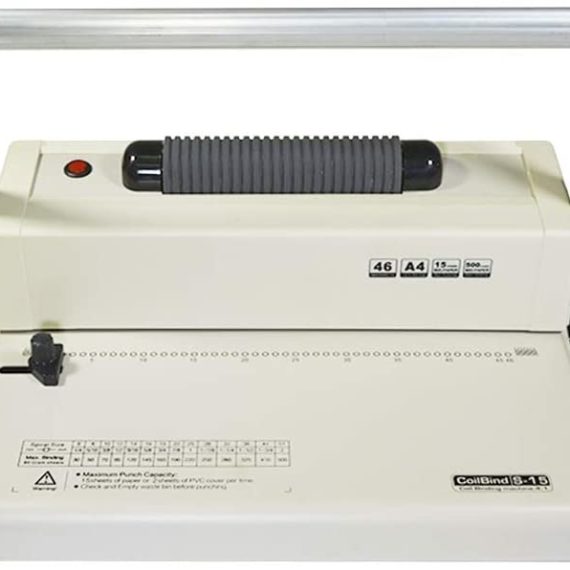Coilbind S-15 Coil Punch & Binding Machine - Hydery Supplies Coilbind S-15 Coil Punch & Binding Machine - Hydery Supplies